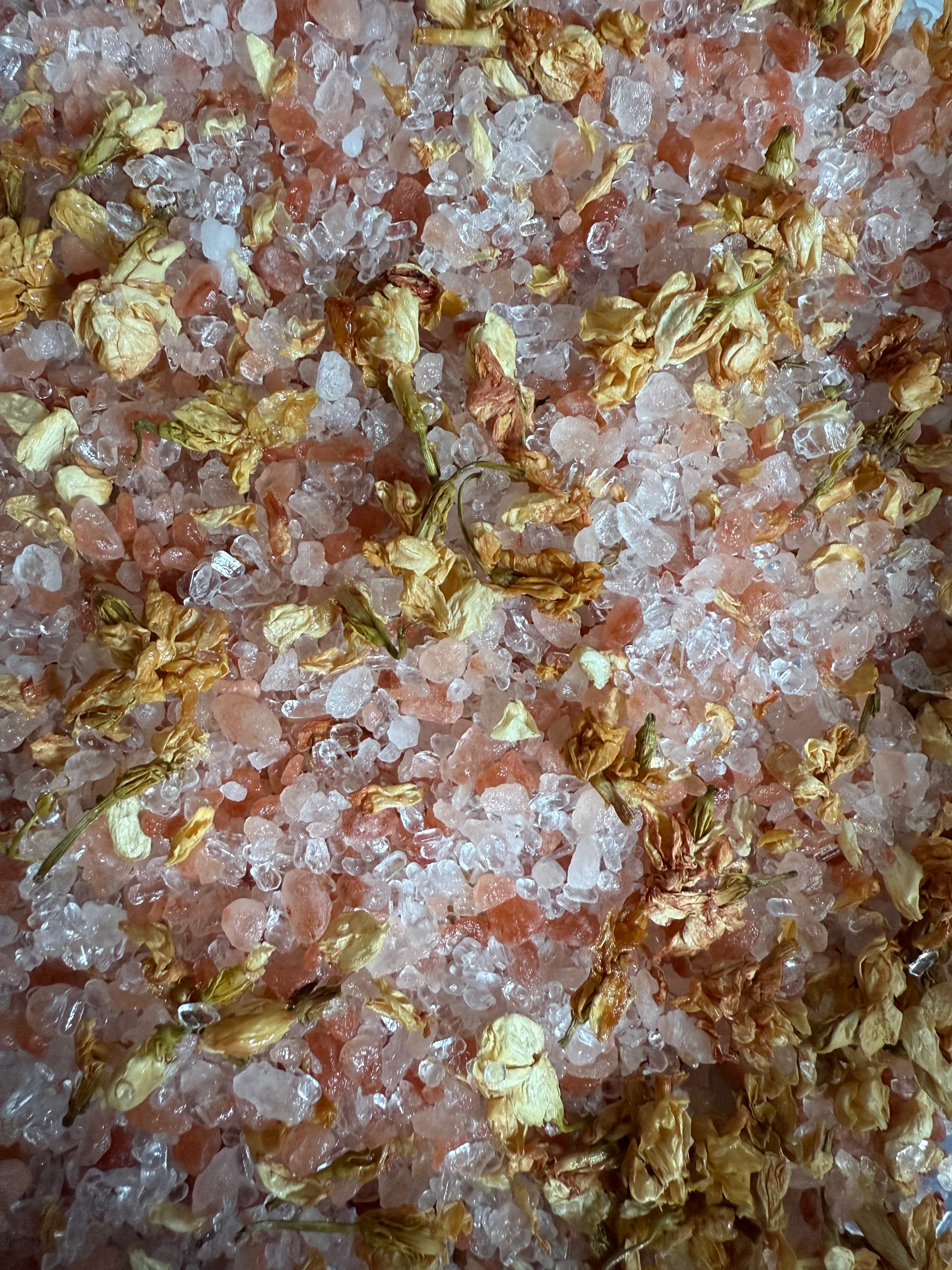 ‘Lunar Water’ Ritual Salt Soak with Jasmine bud botanicals 200g – Haus ...